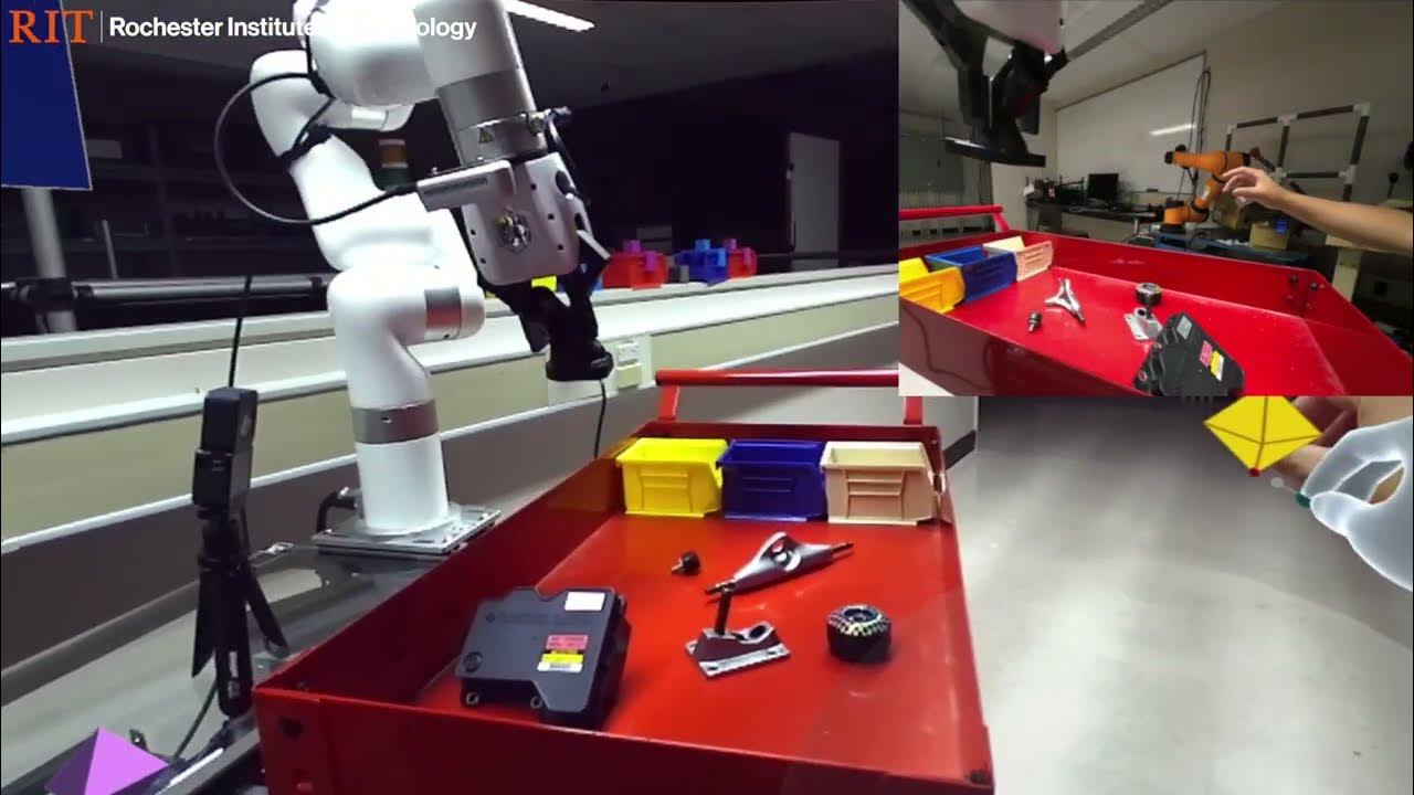 VR Controlled xArm Robot Created by C-DIME Lab from Rochester Institute ...