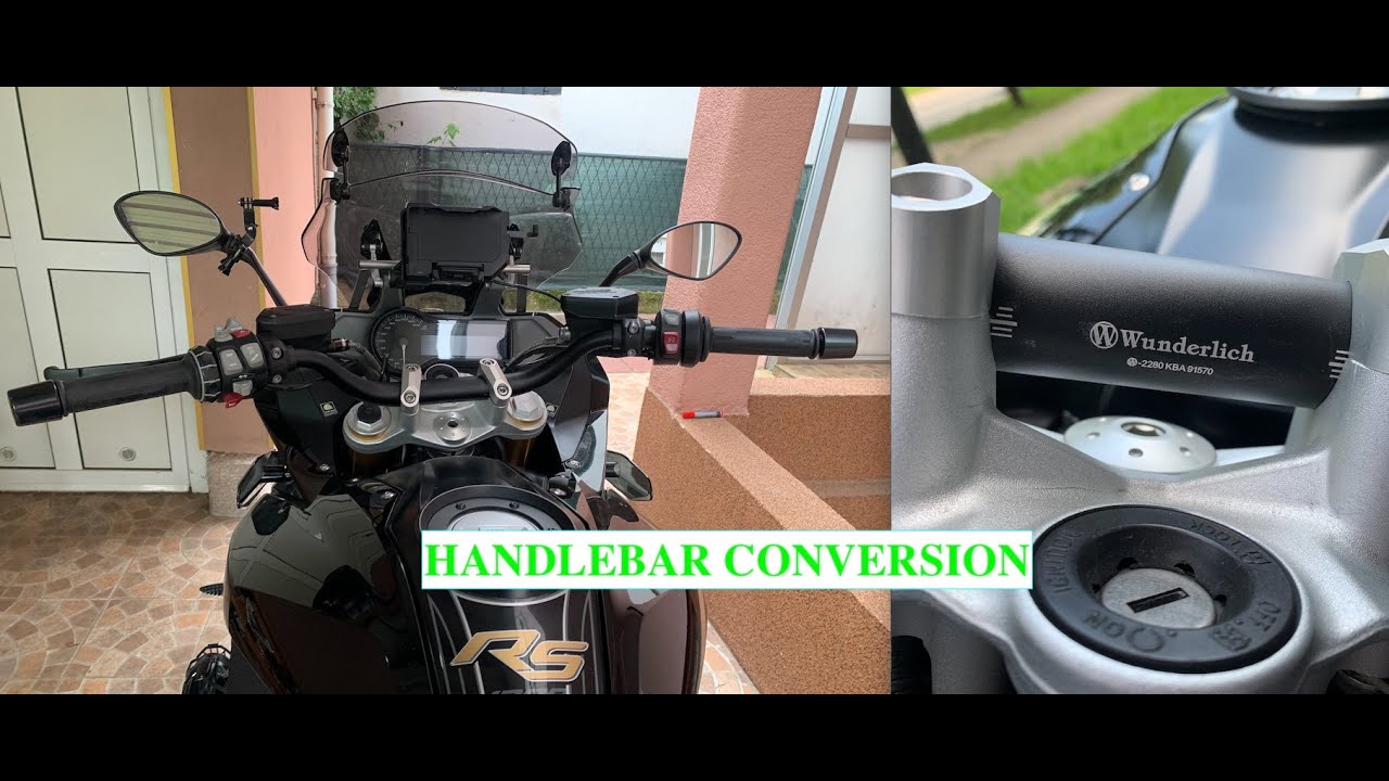 HANDLEBAR CONVERSION - YouTube