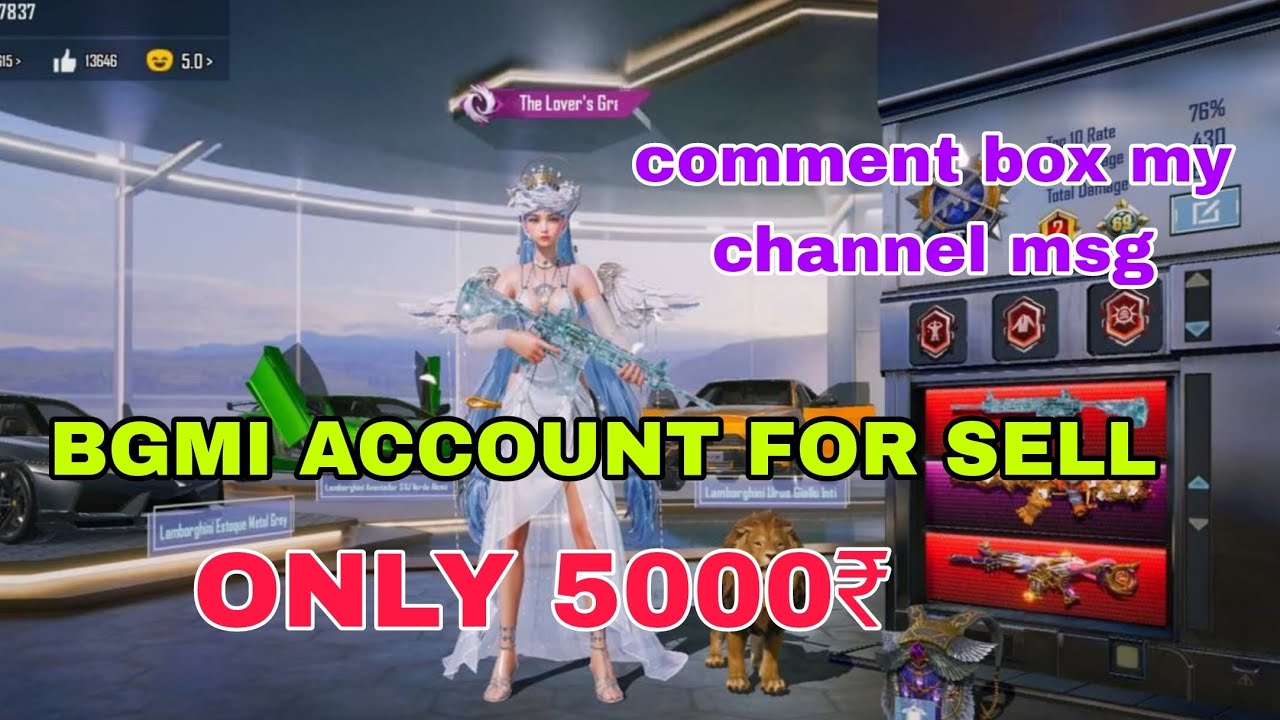 BGM ACCOUNT FOR SELLING AVAILABLE DM BGMI ID FOR SELL ONLY5000₹ # ...
