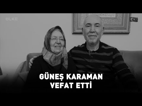 Kanal 7 Medya Grubu Başkanı Zekeriya Karaman'ın Annesi Vefat Etti