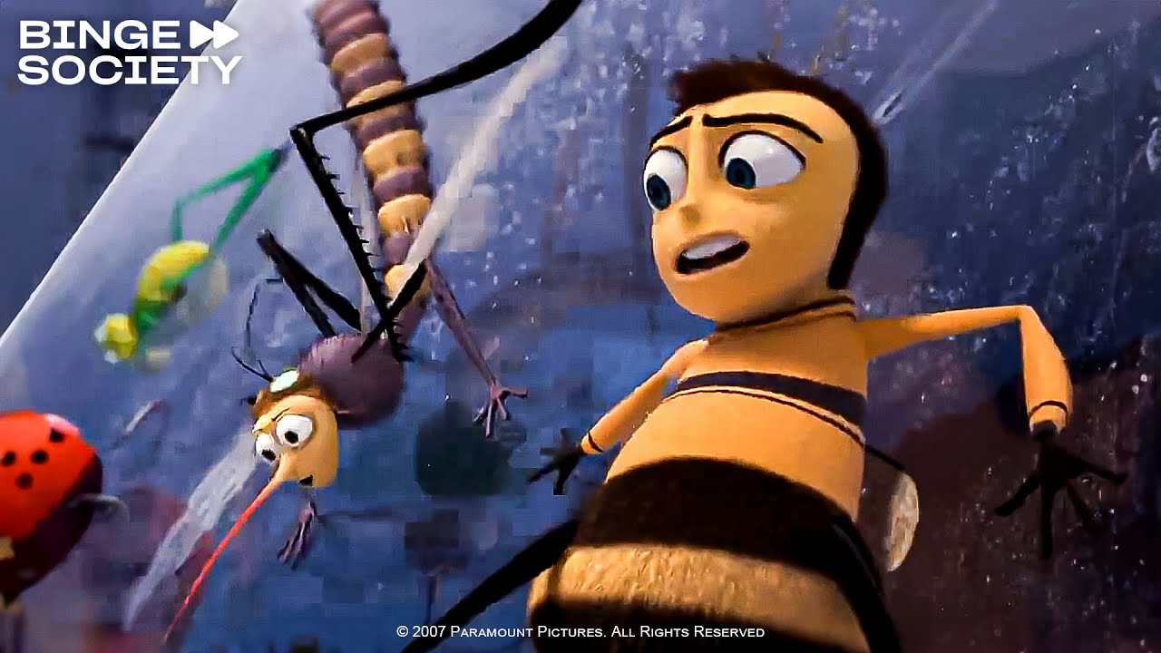 Bee Movie (2007): Chasing the Honey Car - YouTube