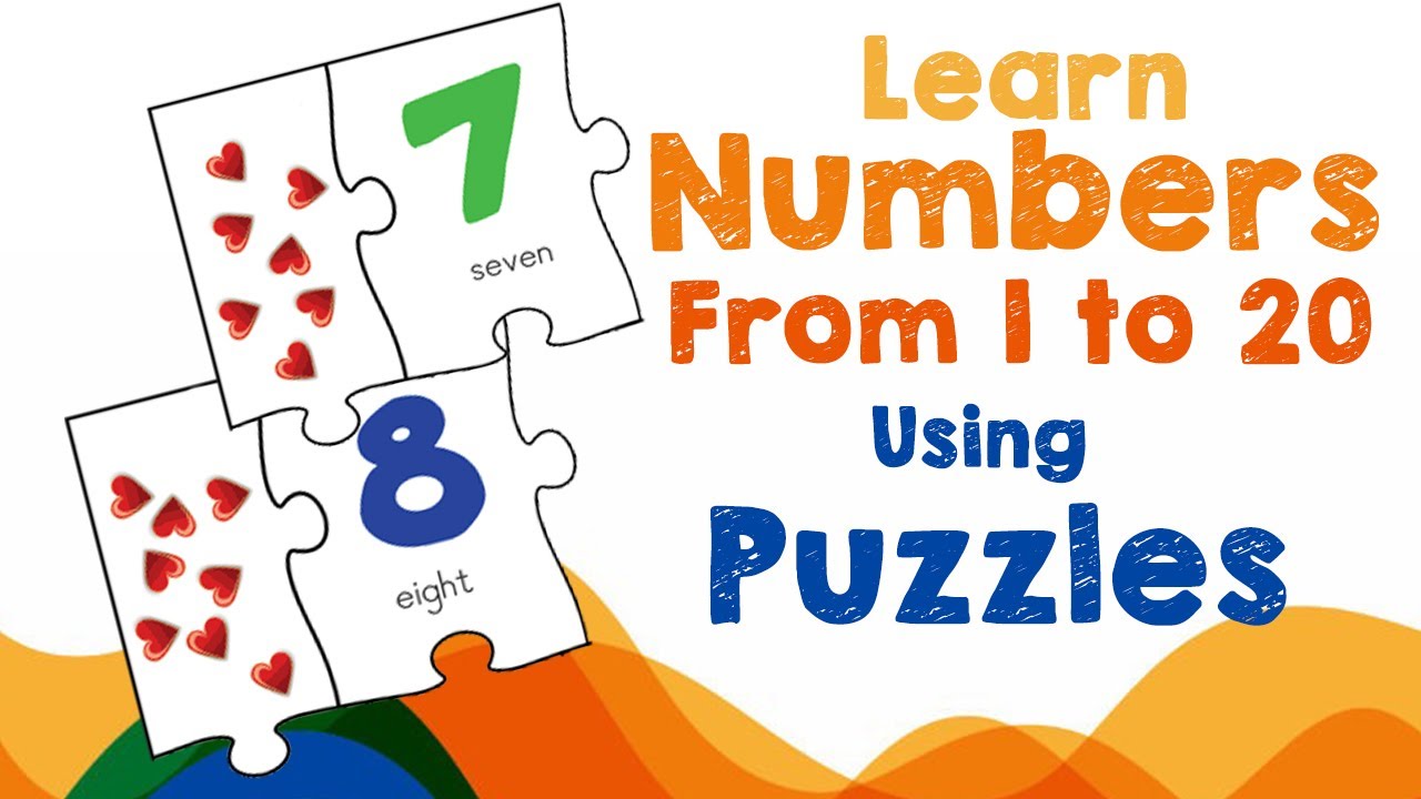 Best Learn Numbers, Counting, Shapes with Activity Puzzle | Preschool ...