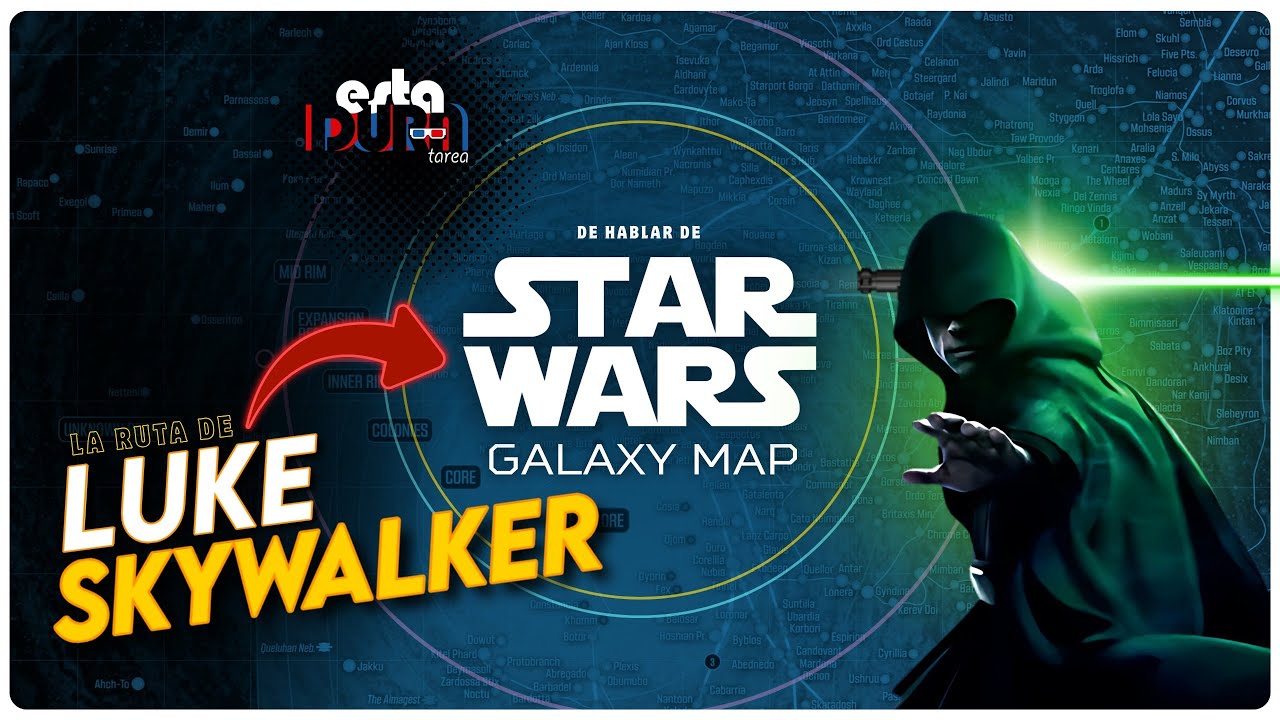 La Ruta de Luke Skywalker, Esta Dura tarea de recorrer la Galaxia - YouTube