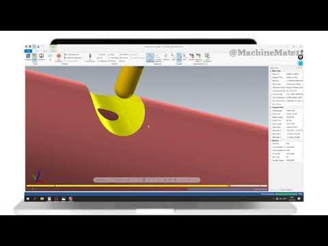 Mastercam 3d programming tutorial I Machine Mate #cnc #cncmachining #mastercam - YouTube