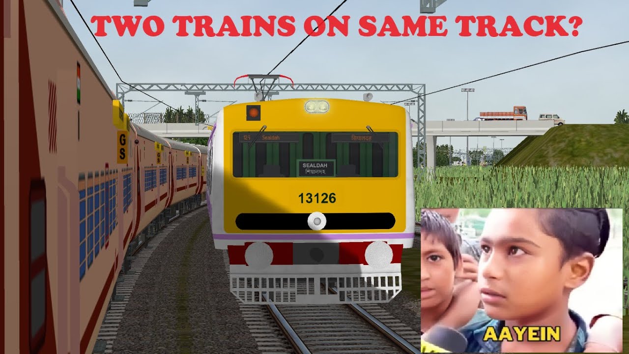 Two Trains On The Same Track? Journey In 13188 Maa Tara Express With ...