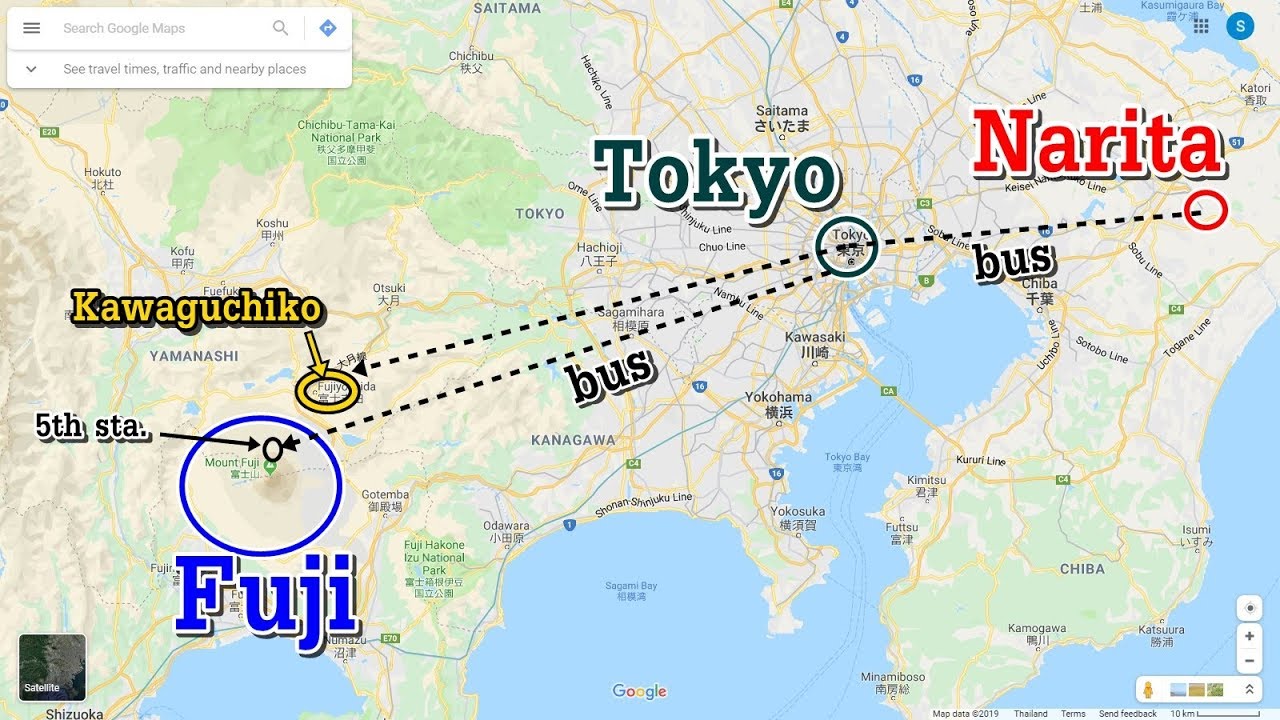 วิธีเดินทางไปฟูจิ Fuji Subaru 5th station | Japan Tips 5 - YouTube