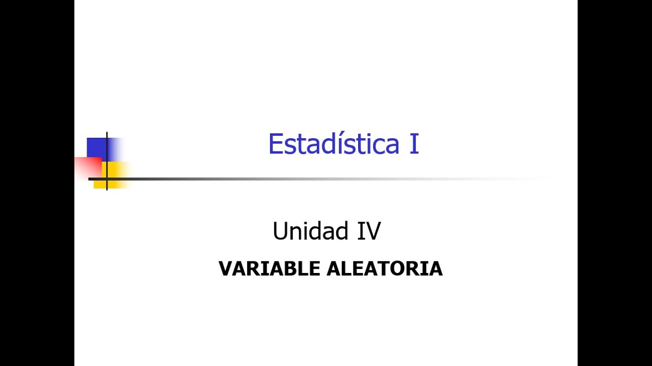 Unidad 4 Clase 6. Desigualdad de Tchebycheff - YouTube