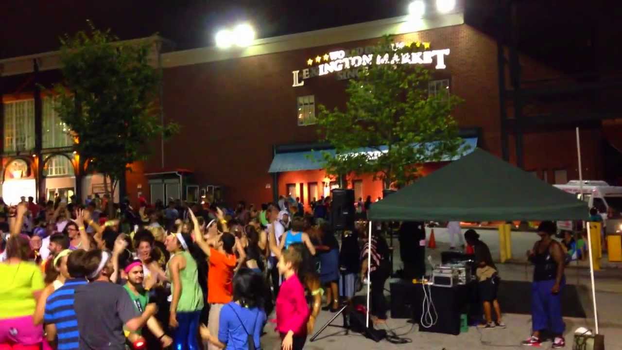 Baltimore Bike Party - June 2013 - 80s Theme - YouTube
