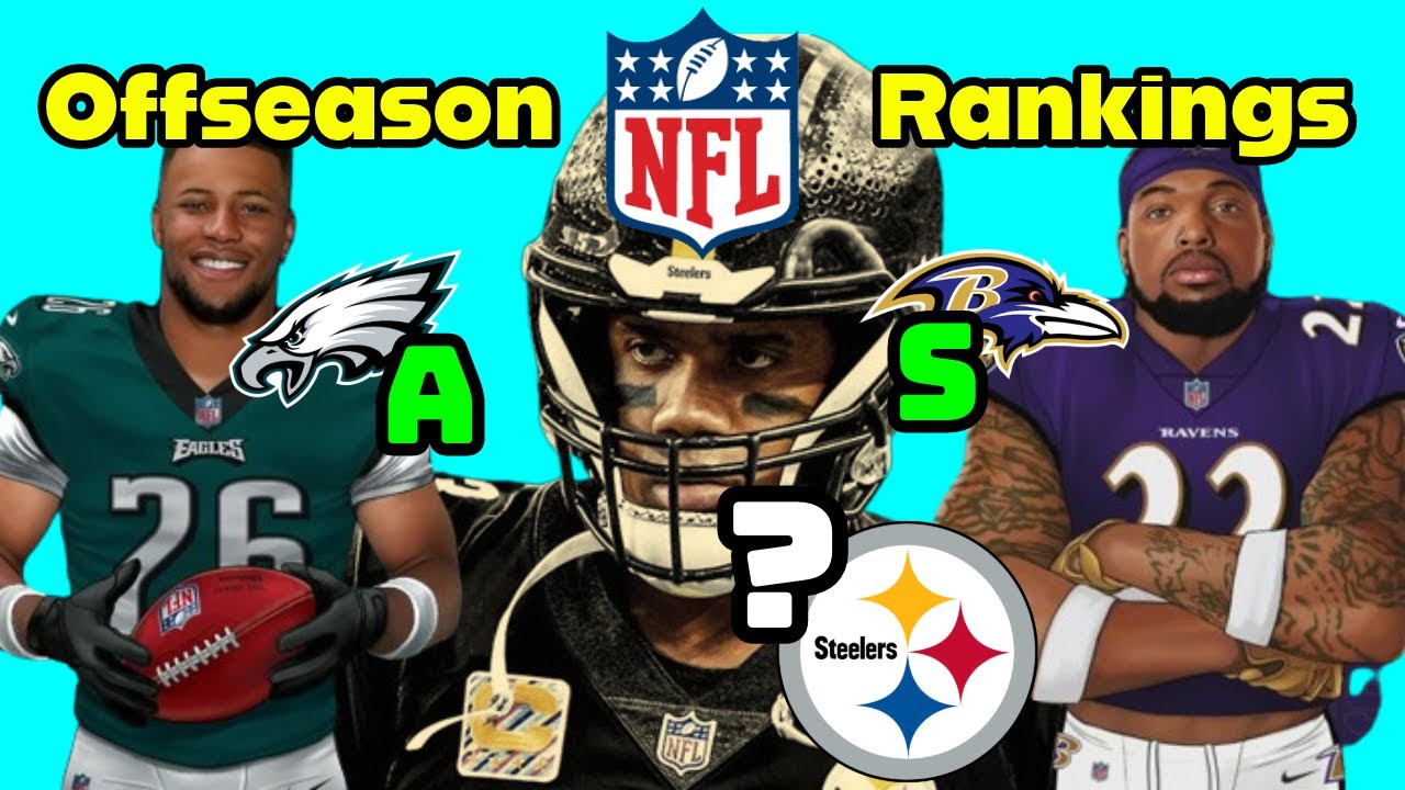 NFL Offseason Rankings (2024 Edition)!!! - YouTube