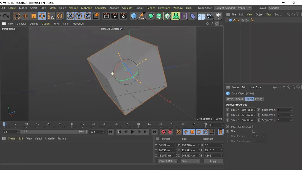Cinema 4D Course - lecture 1 - YouTube