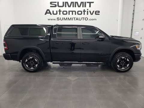 2020 RAM 1500 REBEL LEVEL 1 DIAMOND BLACK TENNESSEE TRUCK 4K WALKAROUND ...
