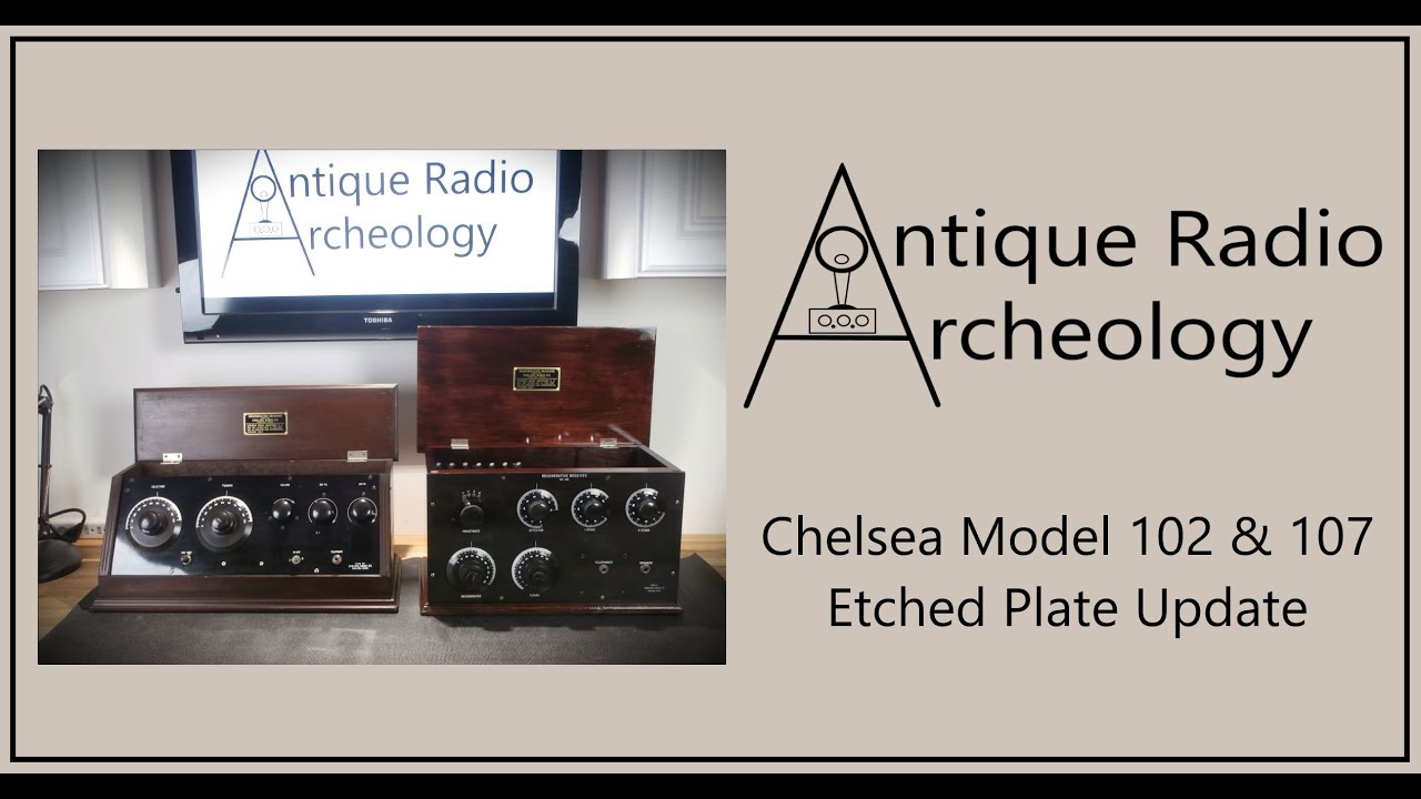 Chelsea Model 102 and 107 Etched Plate Update - YouTube