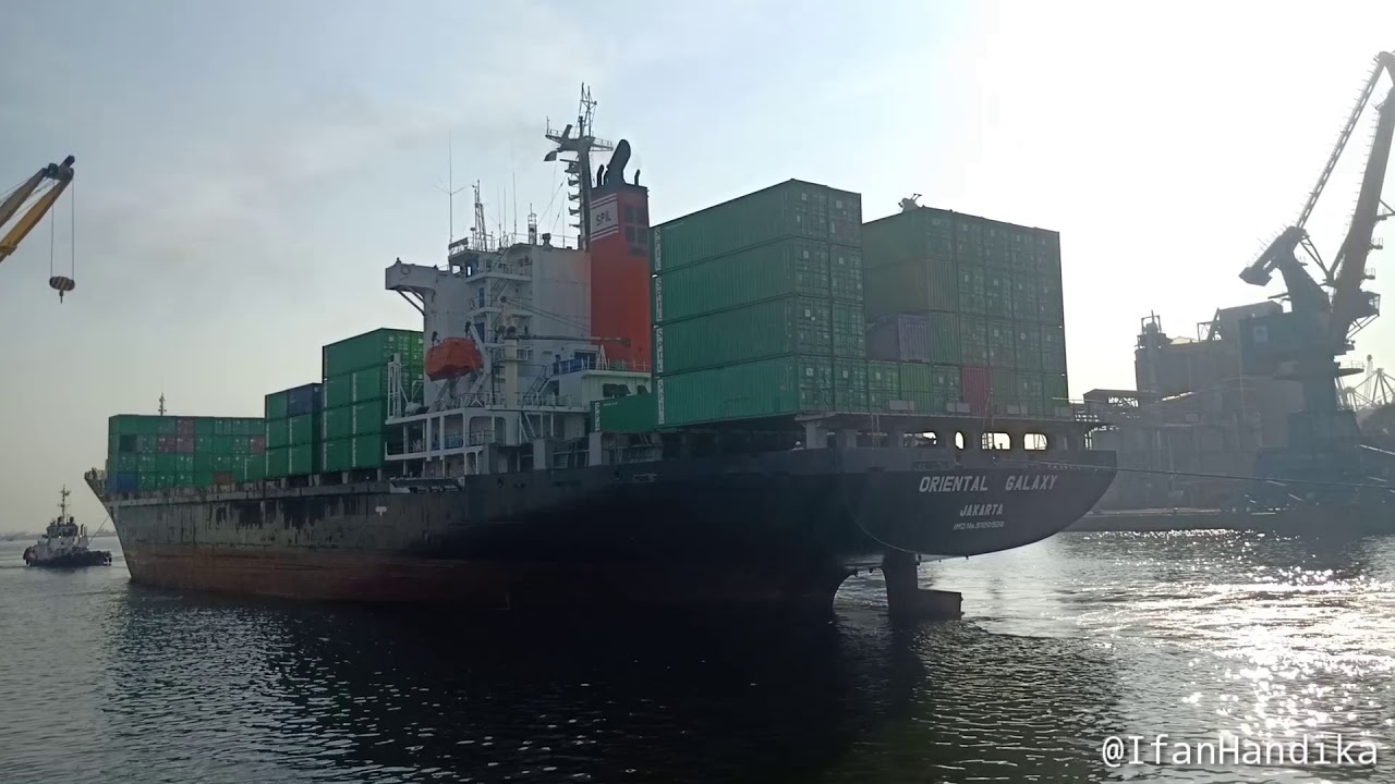 MV.ORIENTAL GALAXY | Port Of Tanjung Priok - YouTube