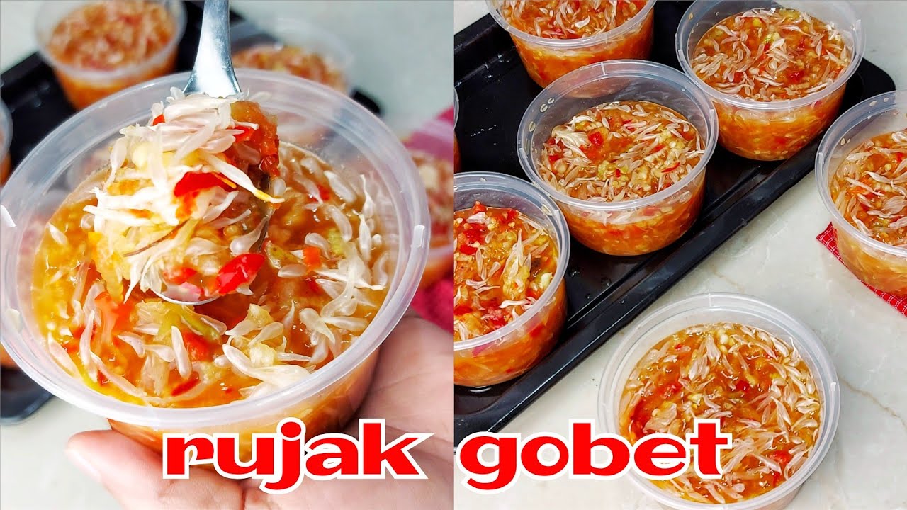 RUJAK GOBET GAMPANG DAN MUDAH - YouTube