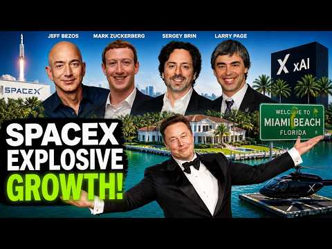 Elon's Miami Beach Surprise | SpaceX and X.ai Explosive Growth in Florida