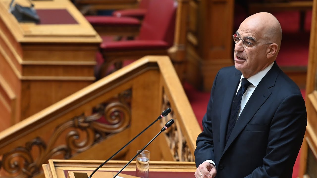 Ομιλία ΥΕΘΑ, Ν. Δένδια, στην Ολομέλεια της Βουλής επί του ...