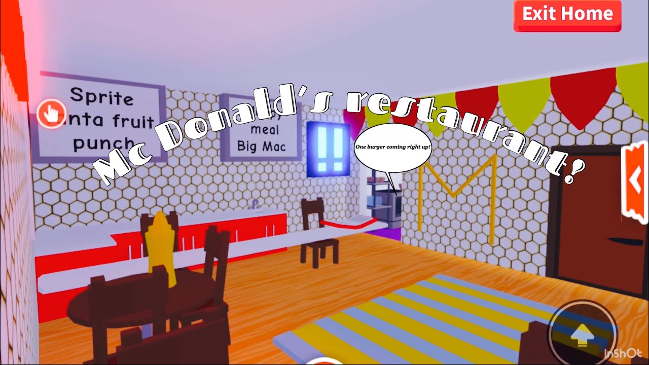 Mac Donald’s Adopt Me Build! - YouTube