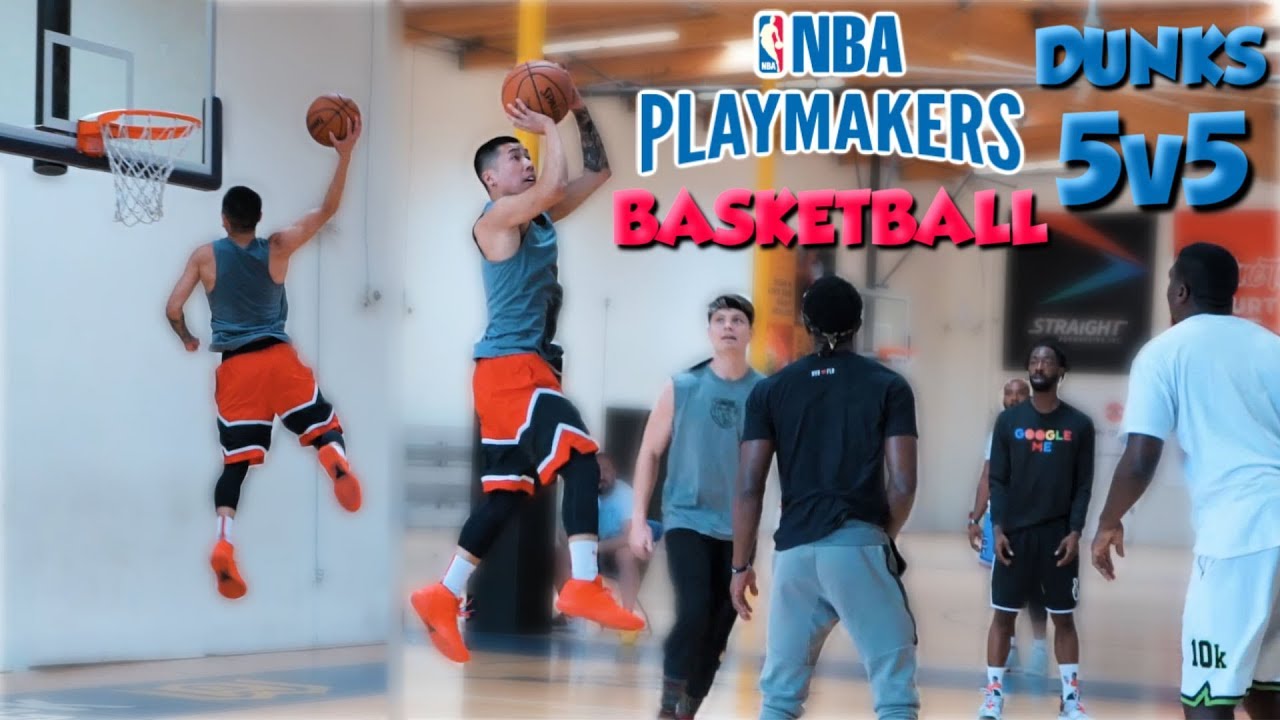25 Three Pointers IN A ROW?!? NBA PLAYMAKERS HOOP SESSION! - YouTube