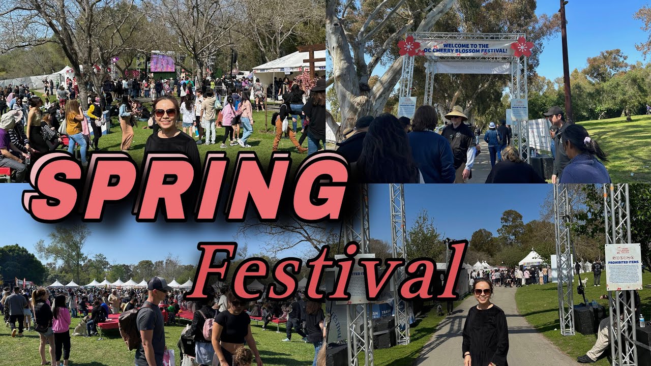OC Cherry Blossom Festival 2023 🌸 | Lễ hội mùa xuân 💐🍃 - YouTube