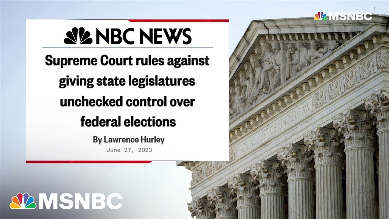 Supreme Court limits state powers over federal elections - YouTube