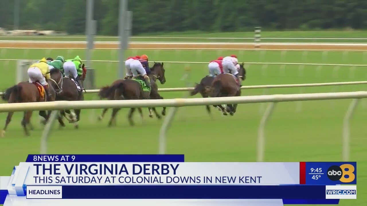8News talks with Colonial Downs about upcoming Virginia Derby - YouTube