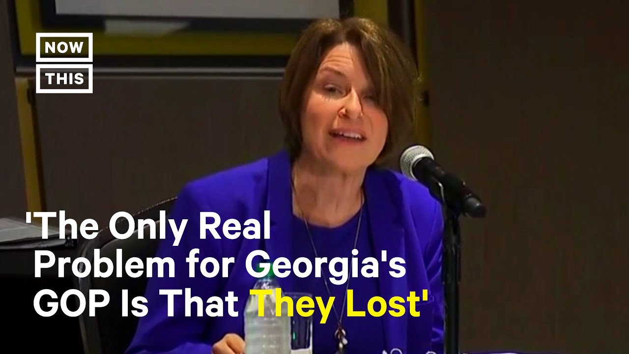 Senate Rules Committee Holds Voting Rights Hearing In Georgia Youtube