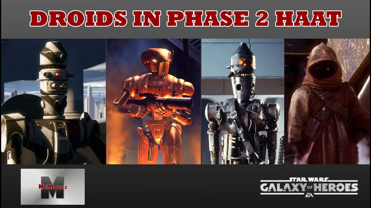 How to Use Droids in Phase 2 HAAT - YouTube