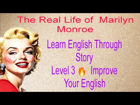 The Real Life of | Marilyn Monroe || Learn English Through Story Level ...