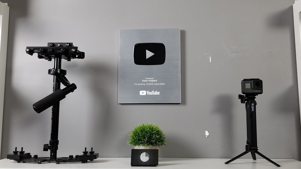 The NEW YouTube Silver Play Button - YouTube