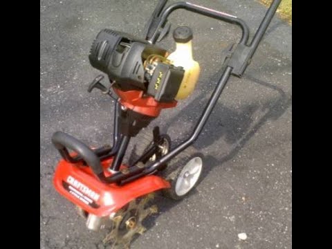 Craftsman 4 cycle mini cultivator installed new carb and it still will ...