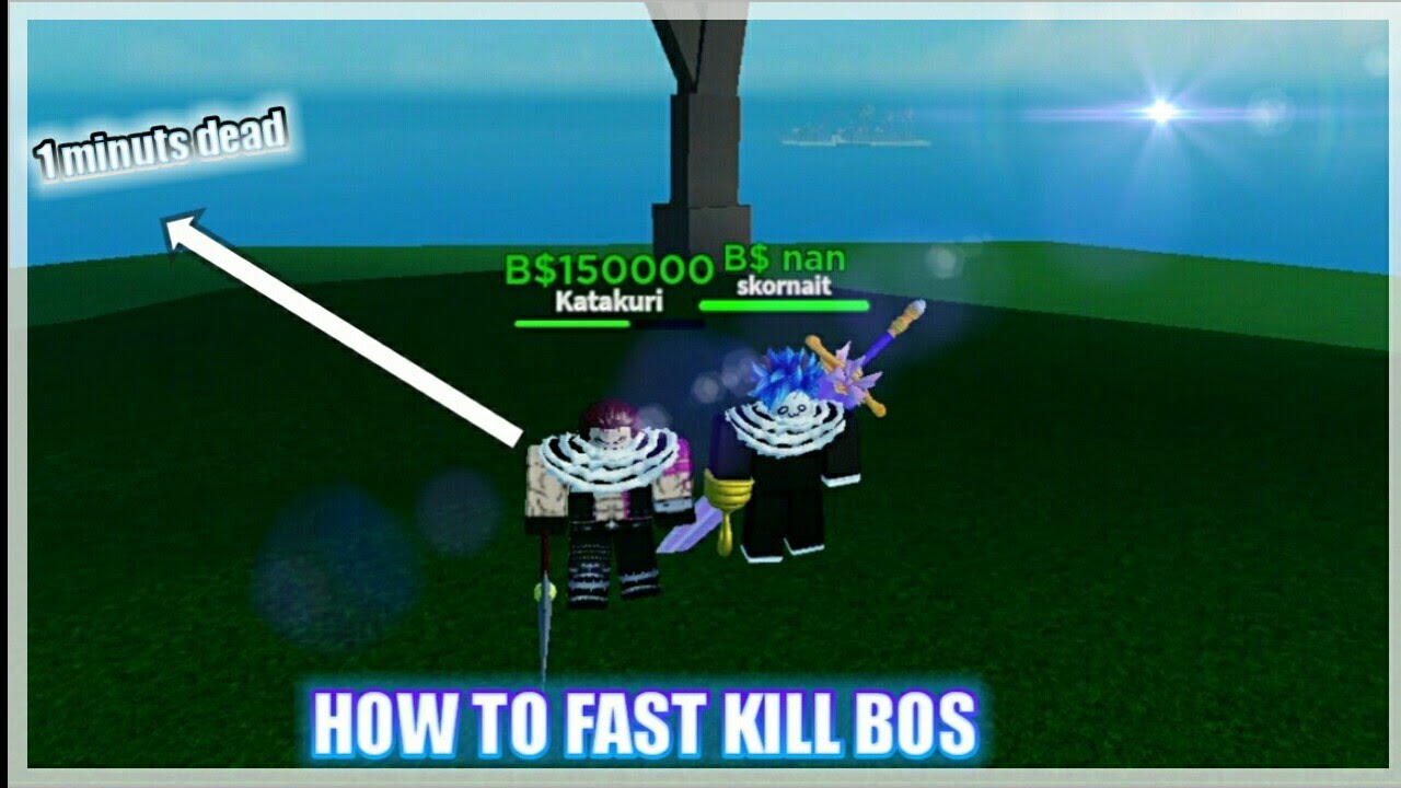 how to kill boss fast | a one piece game | Roblox - YouTube