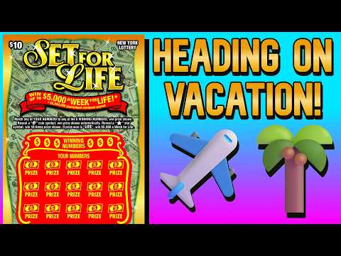 Soon we'll be Trading Snow for SUN!  Set for LIFE Saturday: 165 | New York Lottery