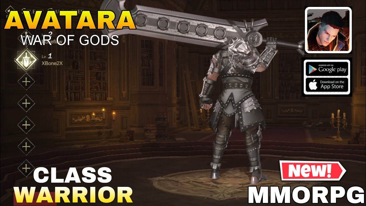 Avatara War of Gods Gameplay Warrior Class New MMORPG For Android/ios ...