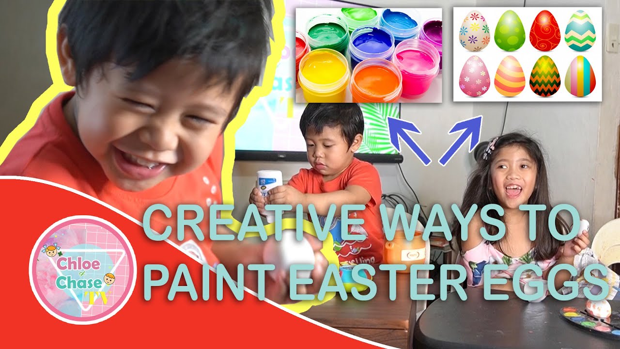 EASTER EGG PAINTING (FUN ACTIVITIES FOR KIDS) - YouTube