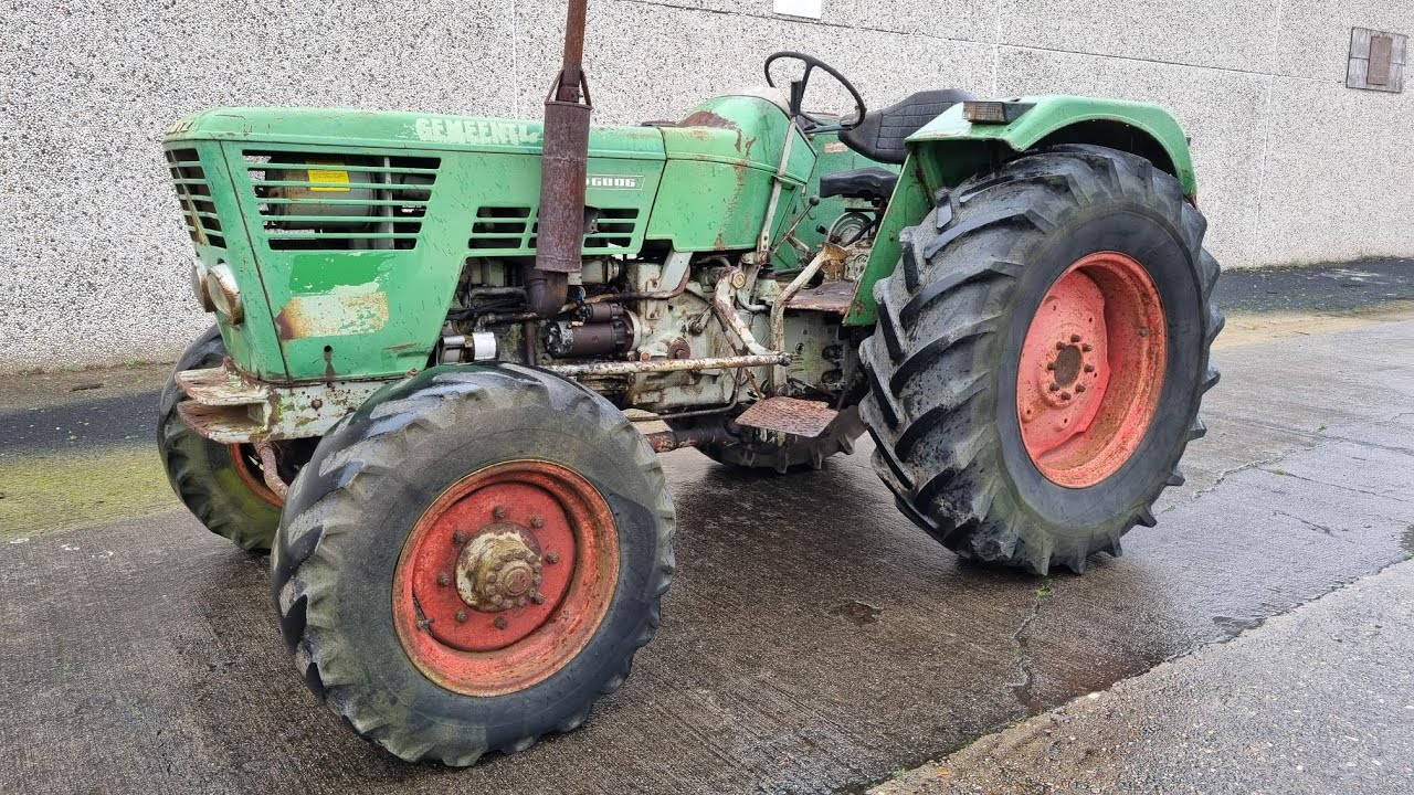Deutz Fahr D6006 4x4 - YouTube
