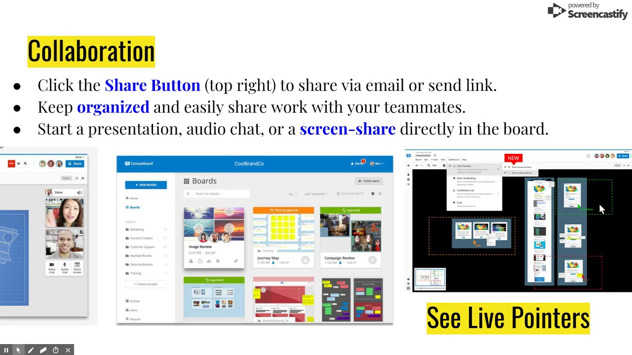 Conceptboard Demo - YouTube