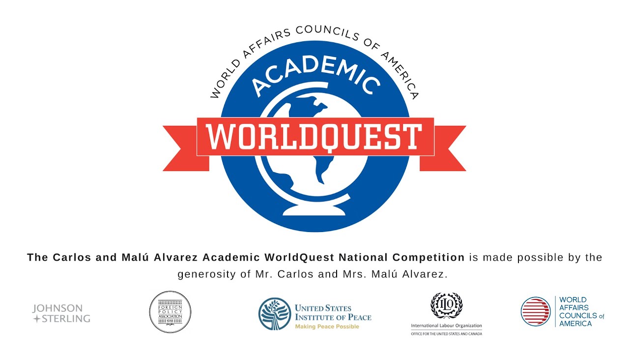 Carlos and Malú Alvarez Academic WorldQuest 2023 National Competition Livestream - YouTube