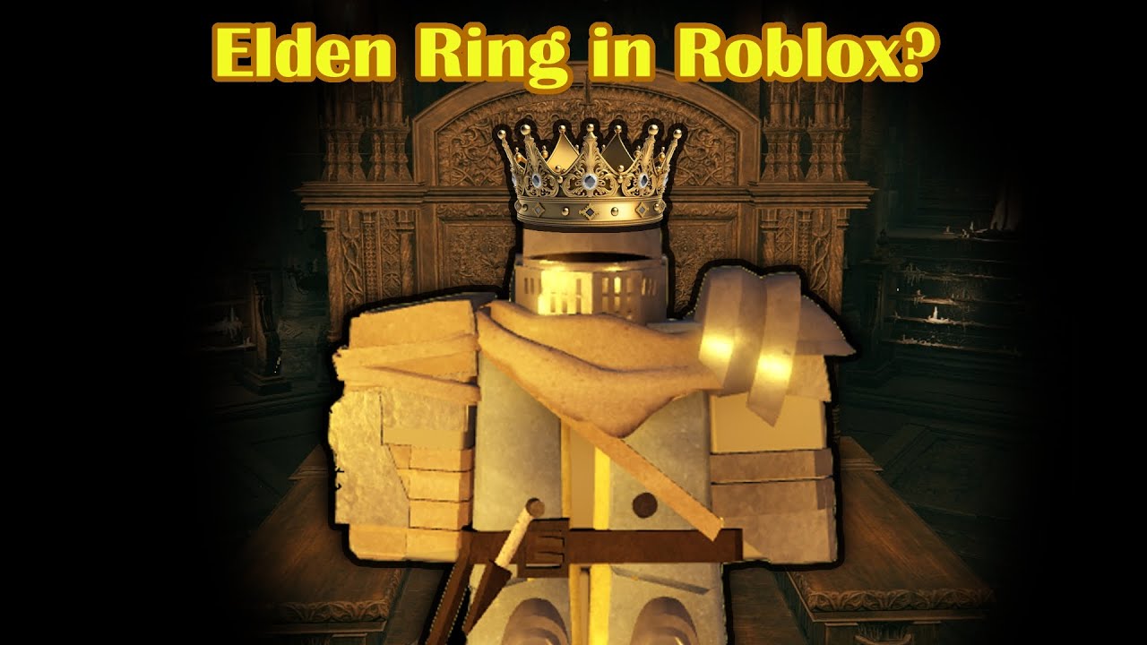 I played ELDEN RING in ROBLOX - YouTube