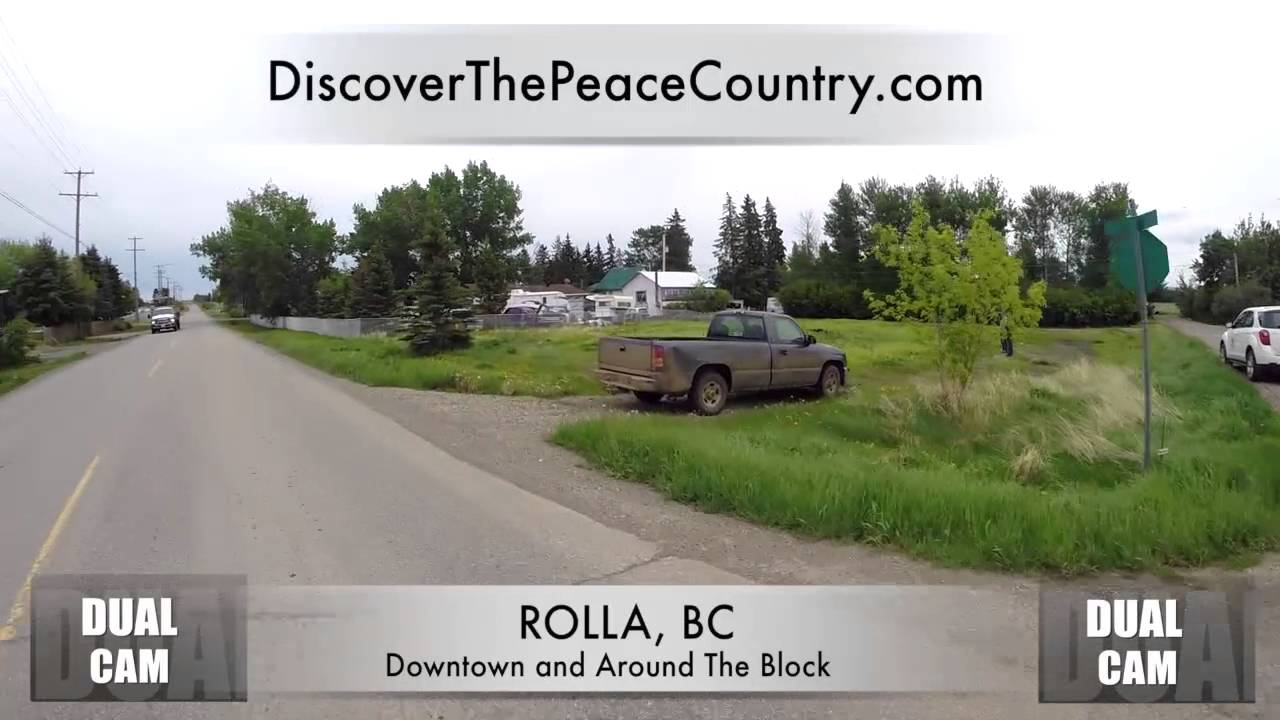 Rolla British Columbia - MAINSTREET - DUAL CAM VIDEO - YouTube