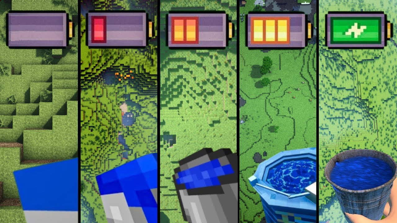 water bucket MLG in Minecraft be like v2 - YouTube