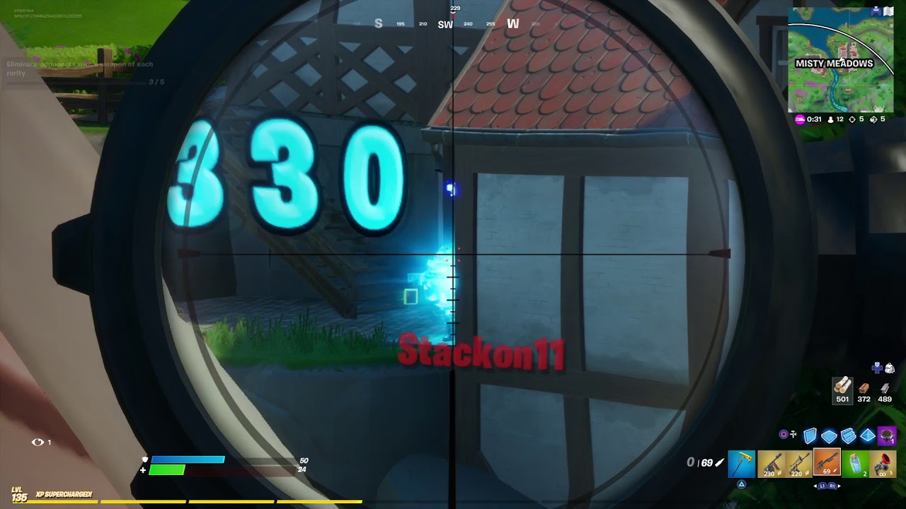 Fortnite - 2 Clean Headshots - Gold Heavy Sniper - 6/16/2020 - YouTube