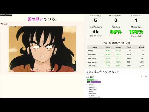 Learning Japanese with Anime - 95% Pass Rate - Thursday Reviews