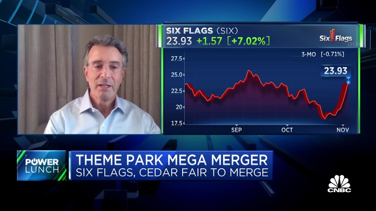 Six Flags and Cedar Fair to merge: Here's what you need to know - YouTube