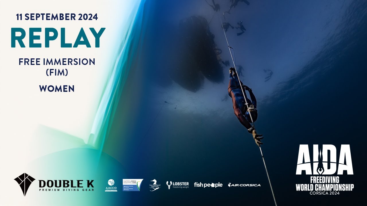 AIDA Depth World Championship Ajaccio 2024 - Free Immersion (FIM ...