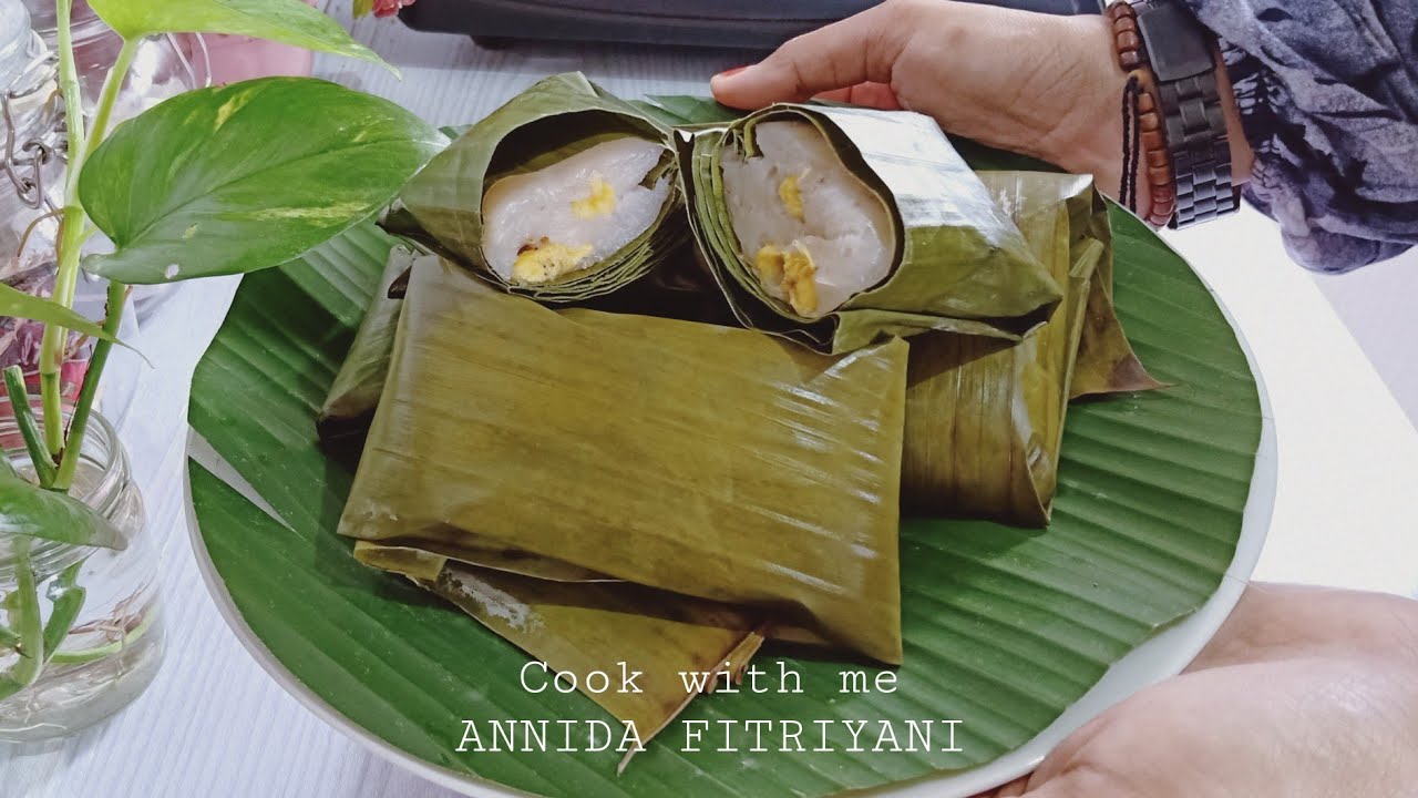 Resep pais pisang khas Banjar, Kal-Sel🍌traditional cake🥰 - YouTube