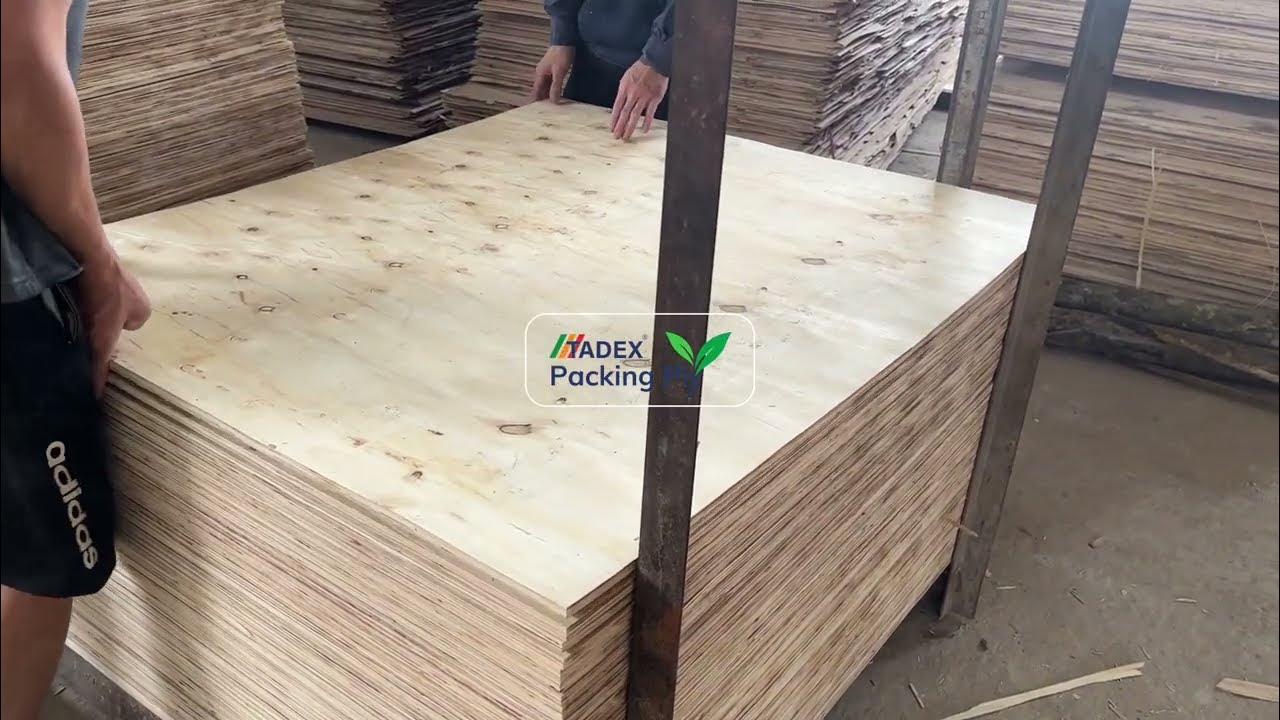 Tadex precut packing plywood for pallets and wooden crate, Vietnam hardwood plywood, cheap price ...
