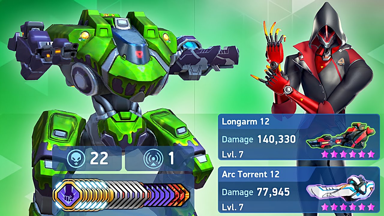 ‎Paragon with Longarm 12 + Arc Torrent 12 - Mech Arena - YouTube