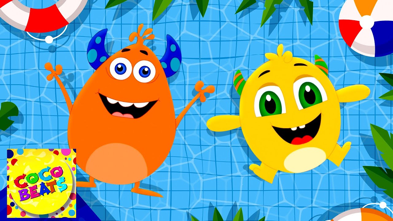 Swimming Song + More Kindergarten Music Videos by Coco Beats - YouTube