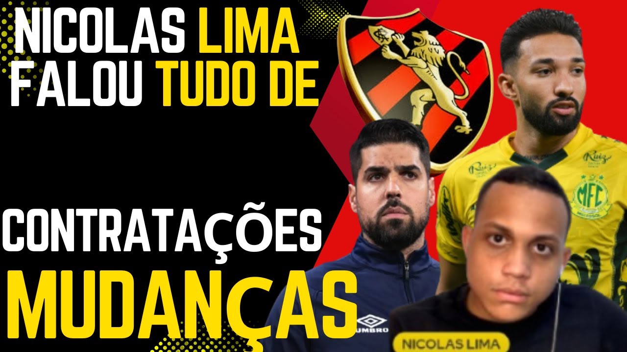 NICOLAS LIMA FALOU | CLAYSSON NO SPORT ? | MATHEUS ALEXANRE | ELENCO ...