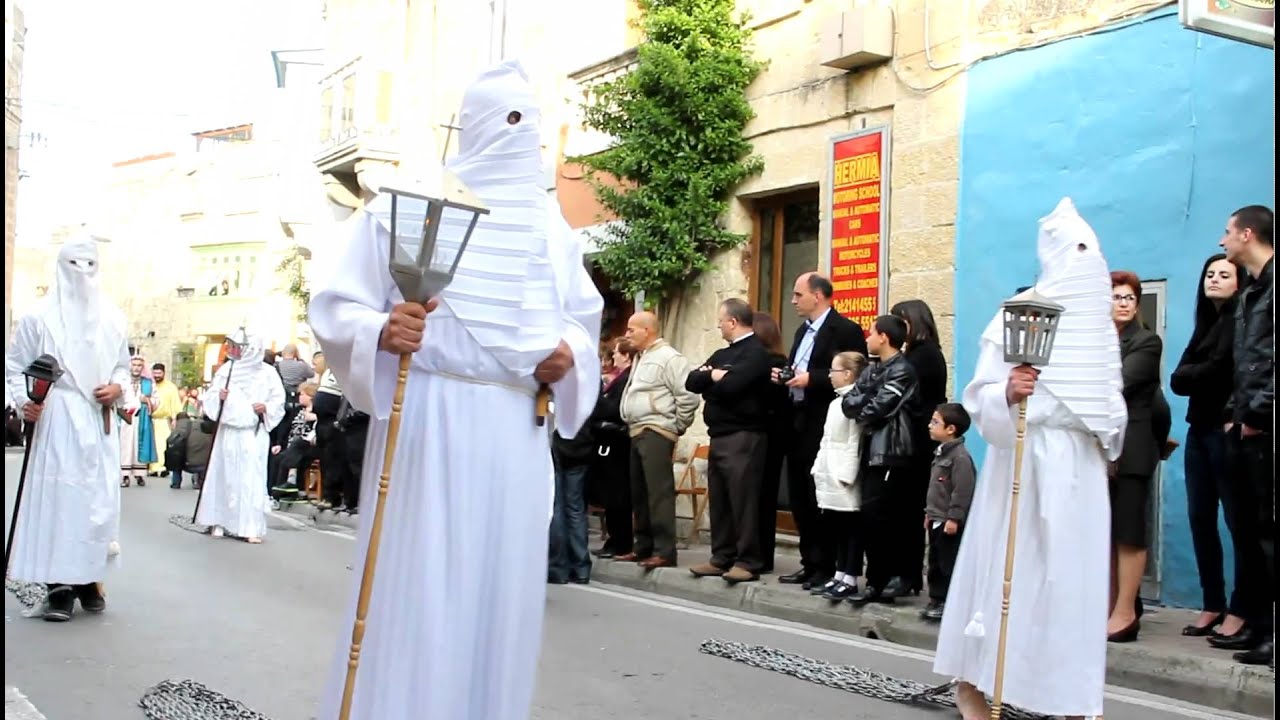 Mosta Malta Good Friday procession Easter 2011 - YouTube